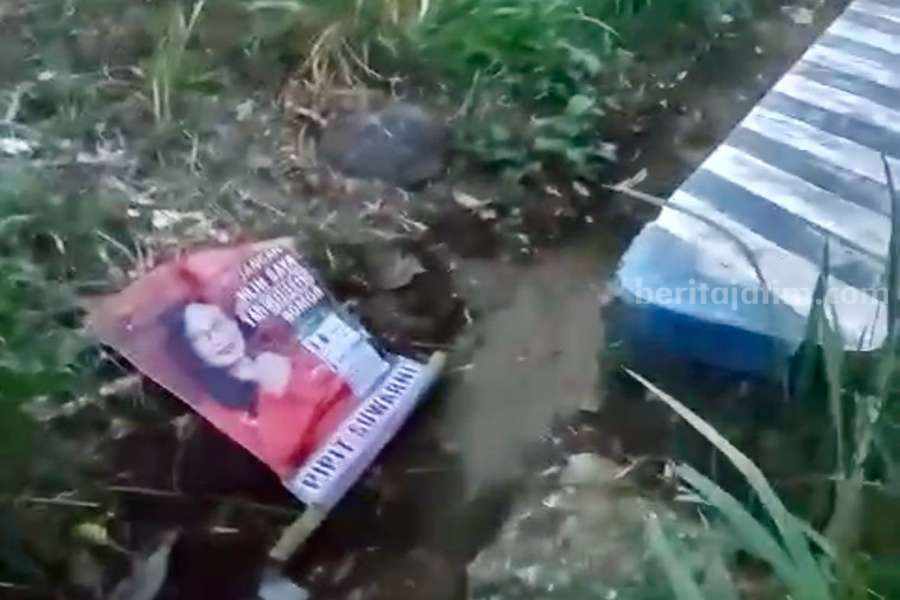 Banner Caleg PDIP Pasuruan Dibuang, Ketua PSI Klarifikasi