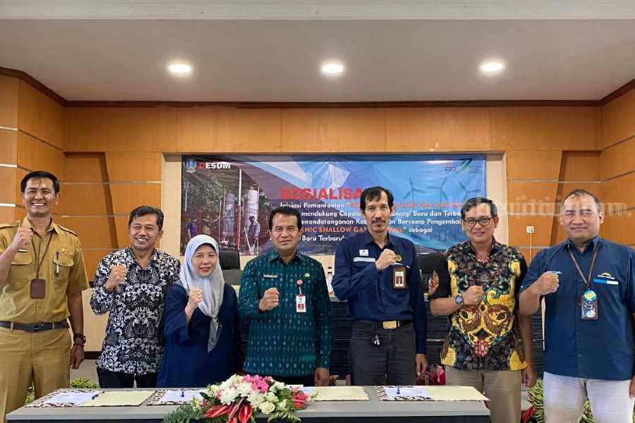 Empat Instansi Ini Teken MoU Pemanfaatan Gas Rawa