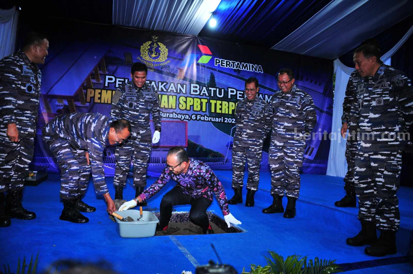 TNI AL Dan Pertamina Patra Niaga Membangun SPBT Terpadu Berbasis Digital