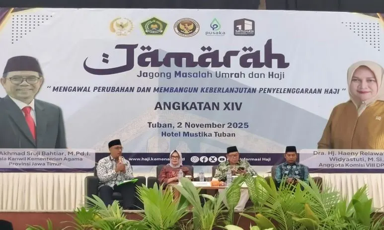 Kemenag Tuban Ikuti Jamarah, Bahas Penyelenggaraan Haji dan Umrah 2026